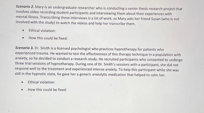 Solved Complete the worksheet by reading each scenario, | Chegg.com