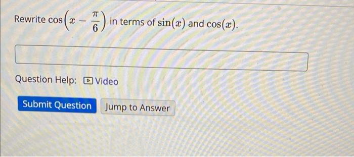 Solved Assignment 7.2: Sum and Difference Identities Score: | Chegg.com
