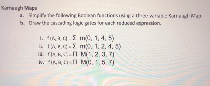 Solved 3. Using the f (A, B, C) Sum-Of-Products Boolean | Chegg.com