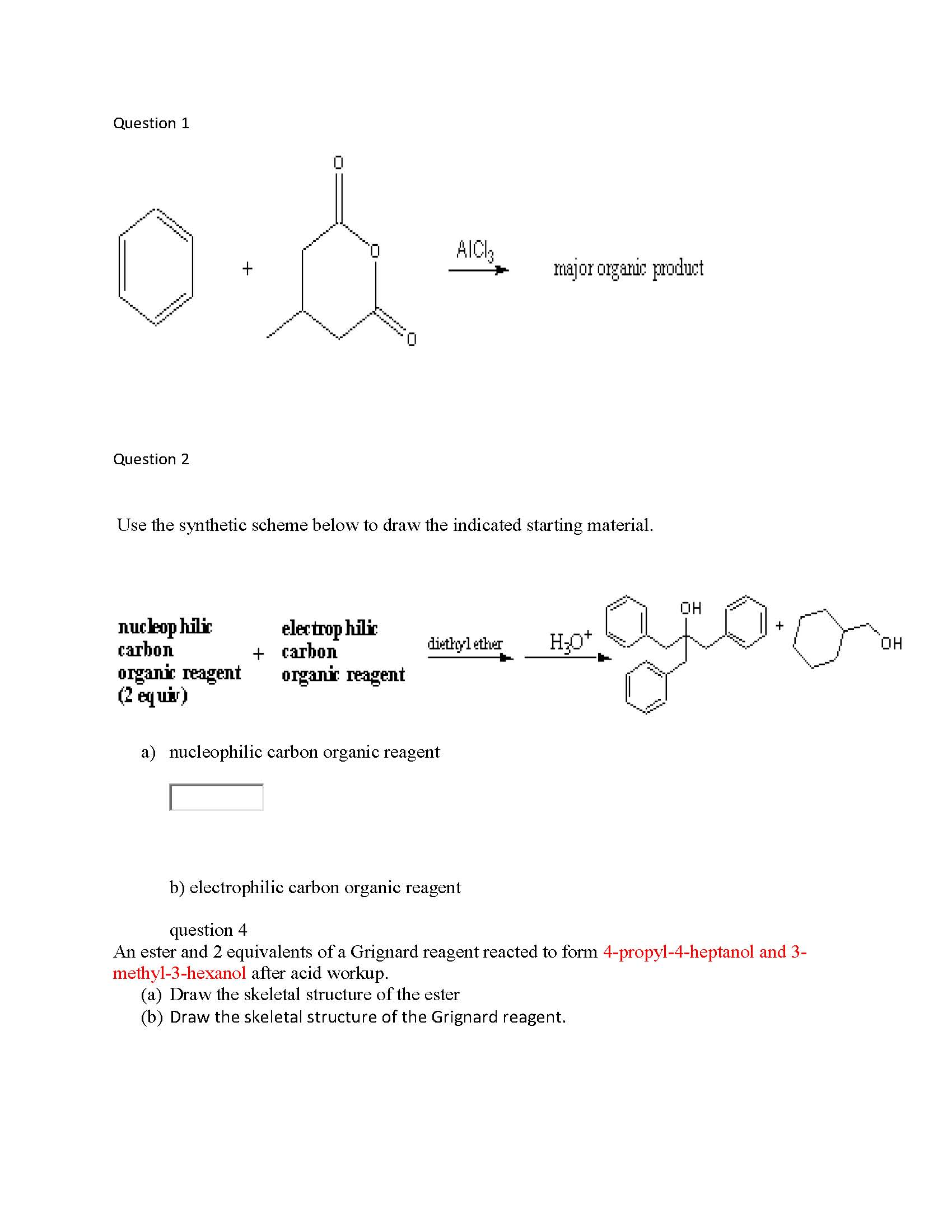 Use the synthetic scheme below to draw the indicated | Chegg.com