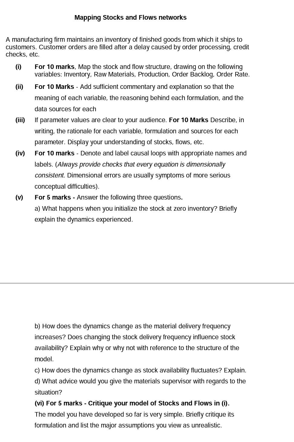 Solved A manufacturing firm maintains an inventory of | Chegg.com