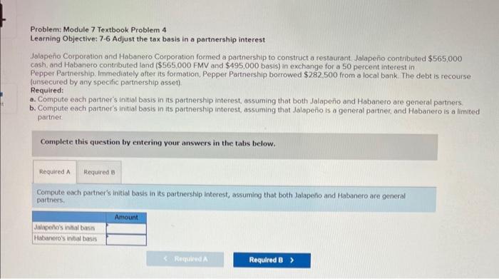 Solved Problem: Module 7 Textbook Problem 4 Learning | Chegg.com