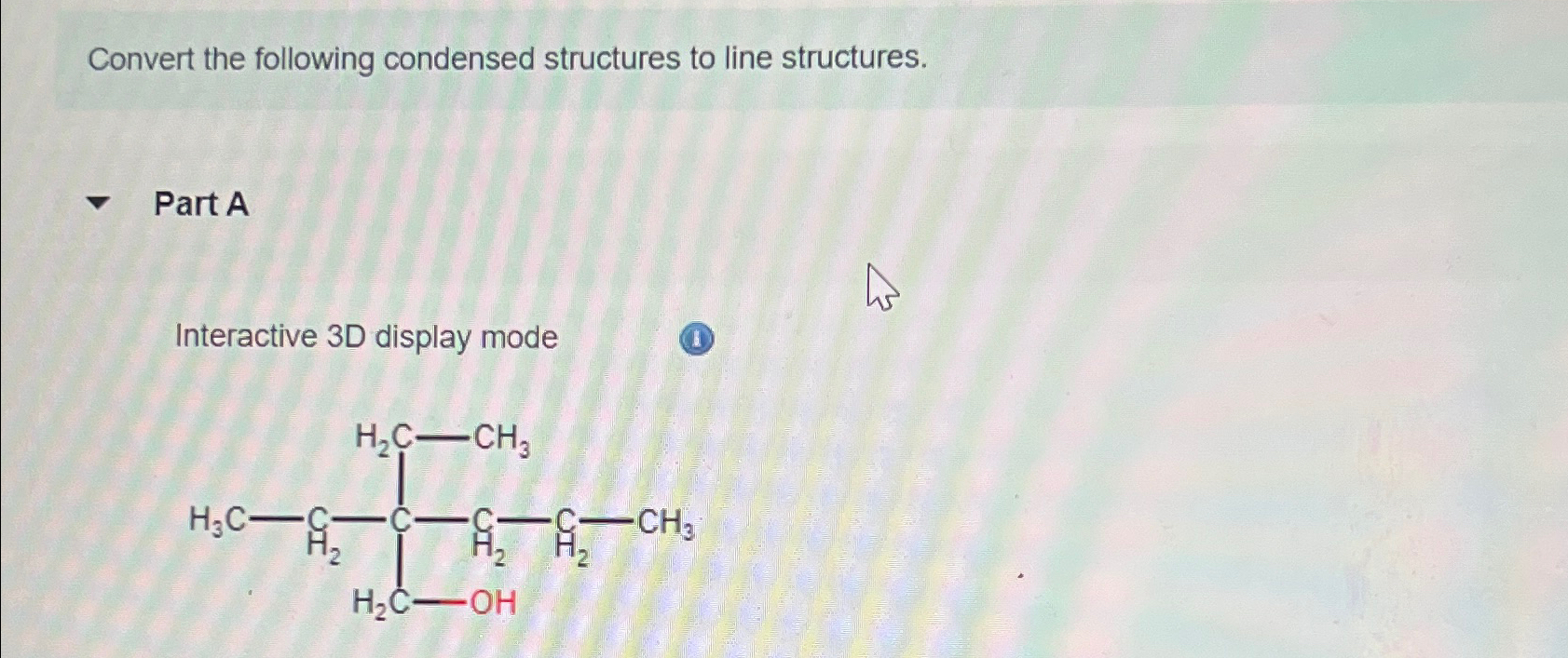 Solved Convert the following condensed structures to line | Chegg.com