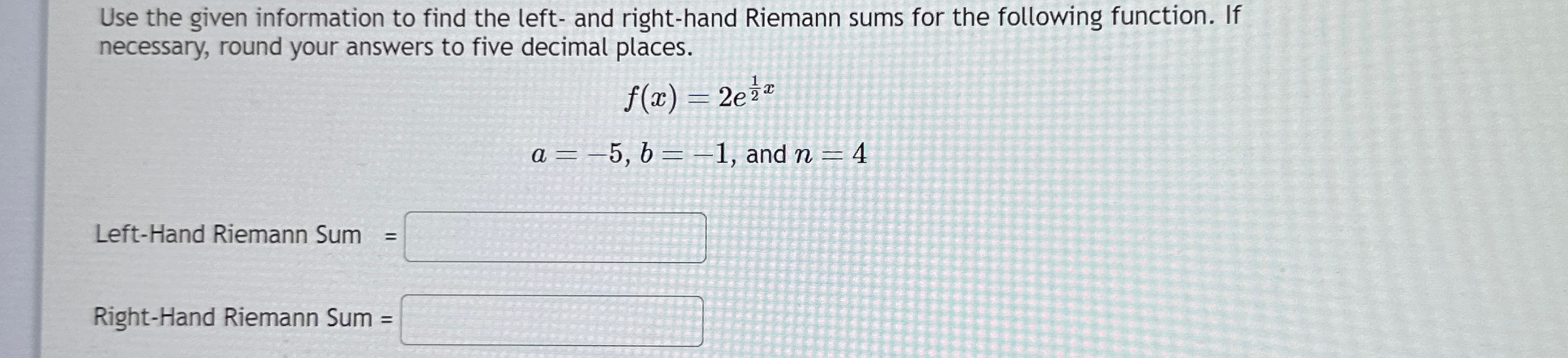 Solved Use the given information to find the left- ﻿and | Chegg.com