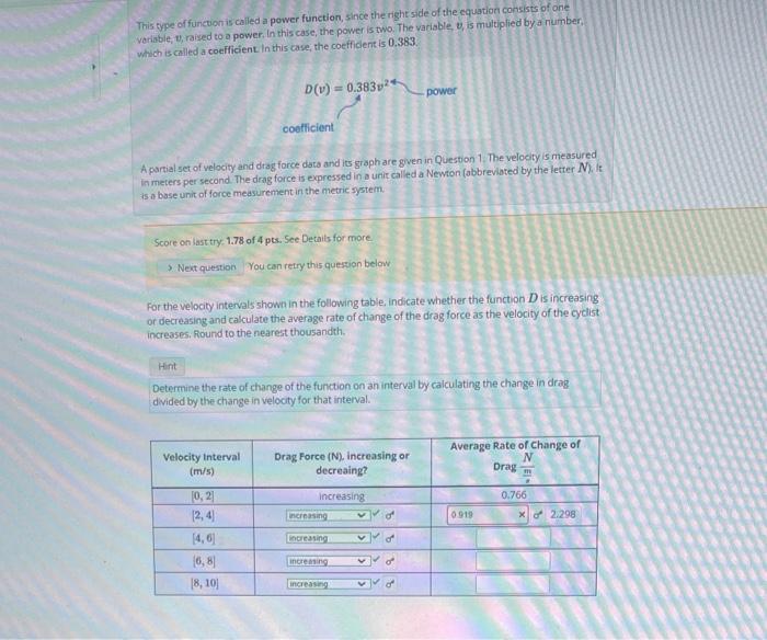 Solved This type of function is cailed a power function, | Chegg.com