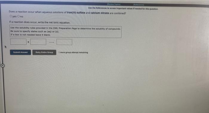 Solved Write the net ionic equation for the following | Chegg.com