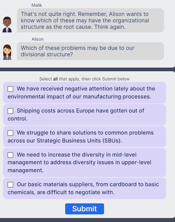 Solved That's not quite right. Remember, Alison wants toknow | Chegg.com