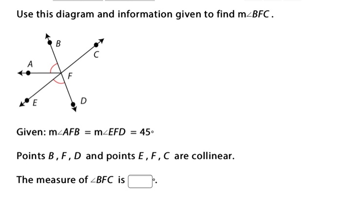 Solved Use this diagram and information given to find m | Chegg.com