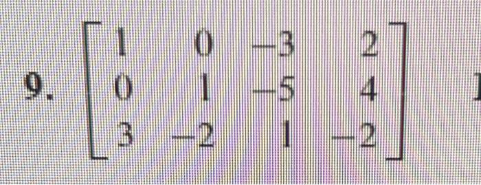 Solved Find bases for the null spaces of the matrices given | Chegg.com
