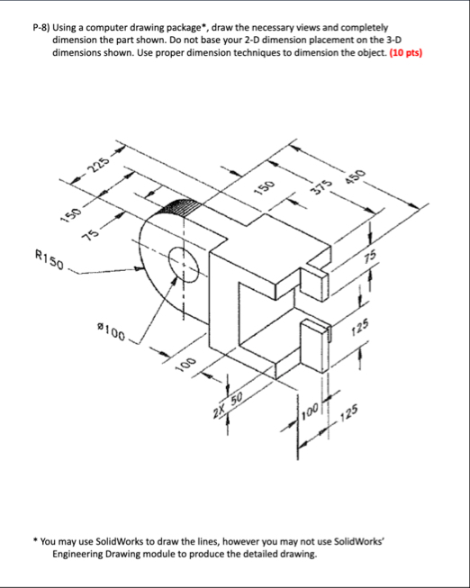 Solved using a computer drawing package*, ﻿draw the | Chegg.com