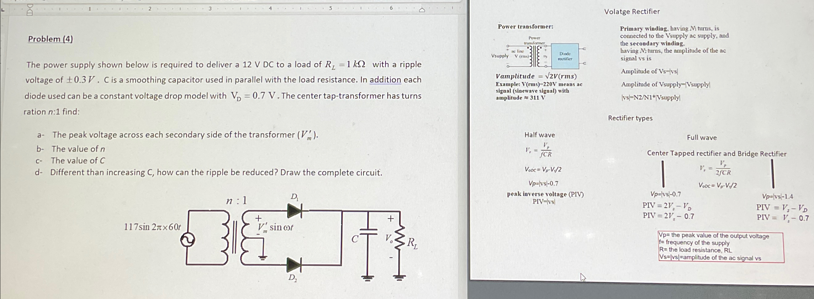 Solved Please help me with this problem 4, ﻿using only | Chegg.com