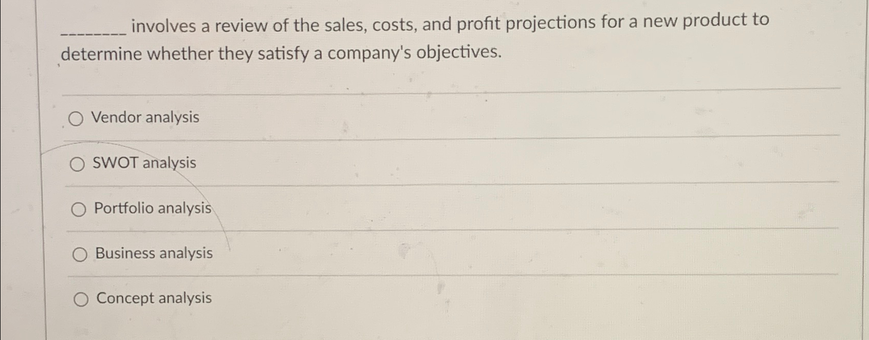 Solved involves a review of the sales, costs, and profit | Chegg.com