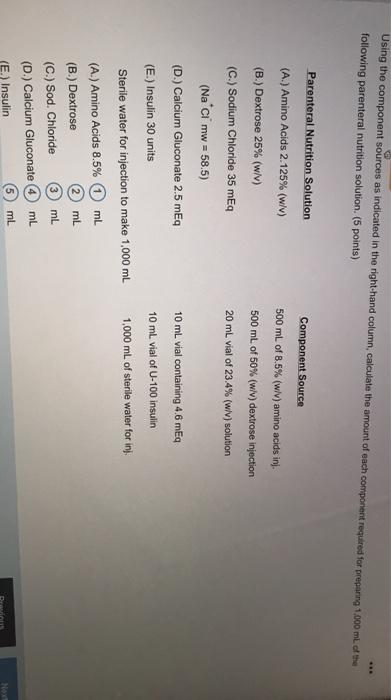 Solved Using the component sources as indicated in the | Chegg.com