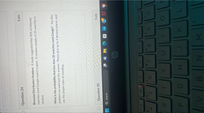 Solved Binomial Distribution Problem. A study suggested that | Chegg.com