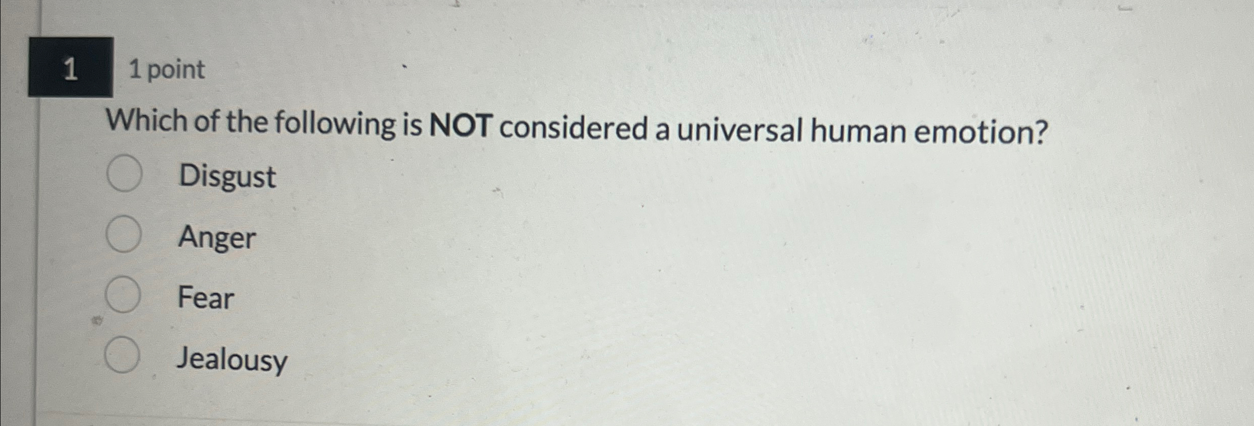 Solved 11 ﻿pointWhich of the following is NOT considered a | Chegg.com