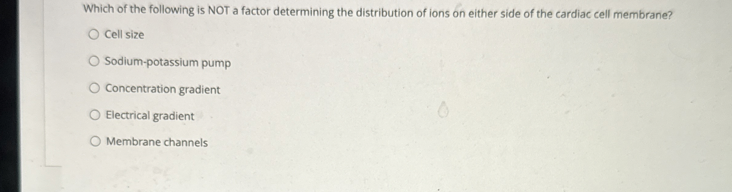 Solved Which of the following is NOT a factor determining | Chegg.com