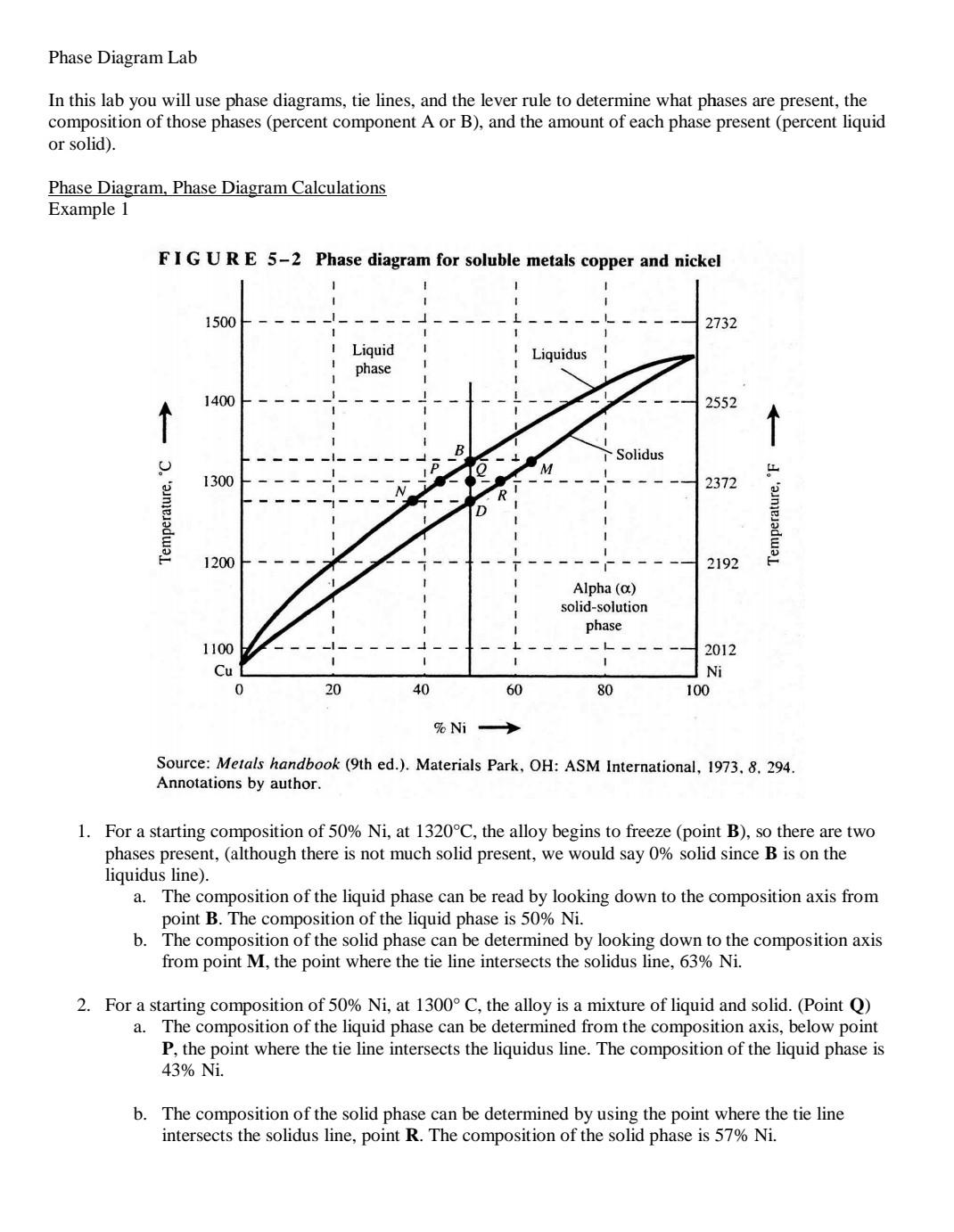 Solved Phase Diagram Lab In this lab you will use phase | Chegg.com