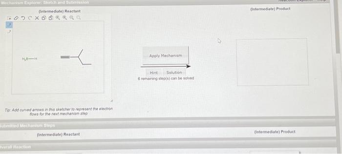 Solved (Intermediate) Product Tip: Add curved amows in this | Chegg.com