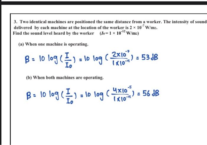 Solved 3. Two identical machines are positioned the same | Chegg.com
