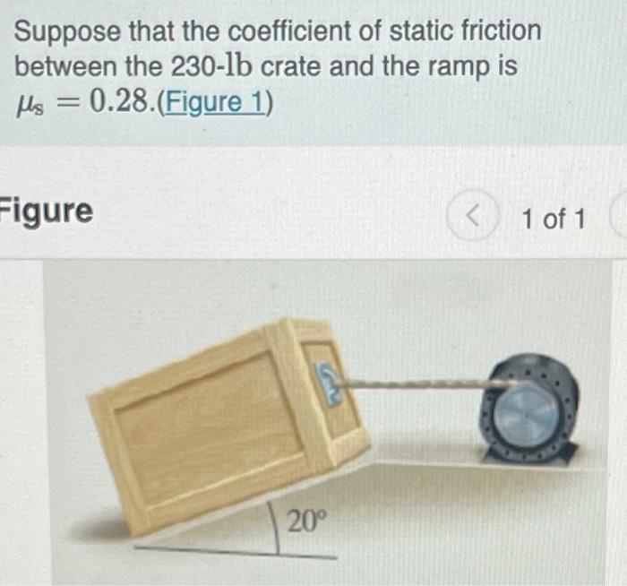 Solved Suppose that the coefficient of static friction | Chegg.com