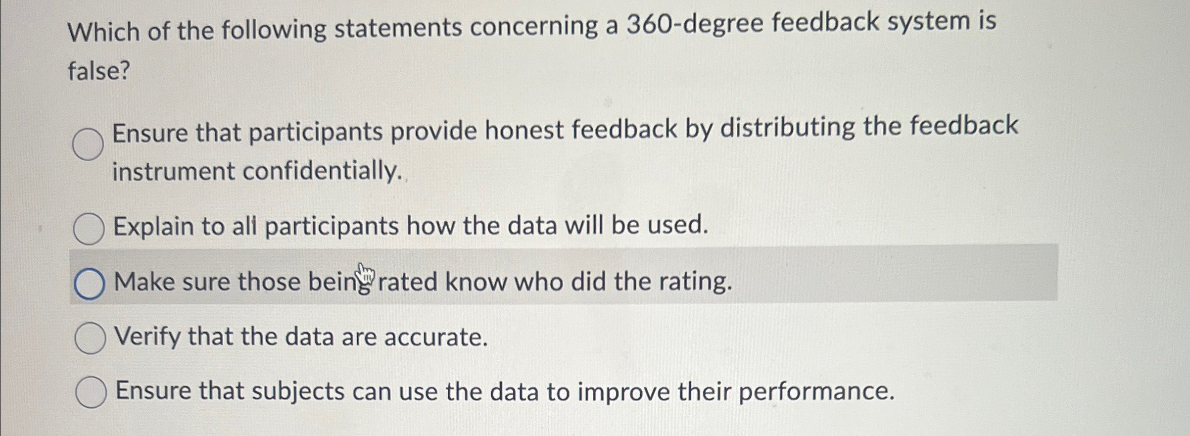 Solved Which of the following statements concerning a | Chegg.com