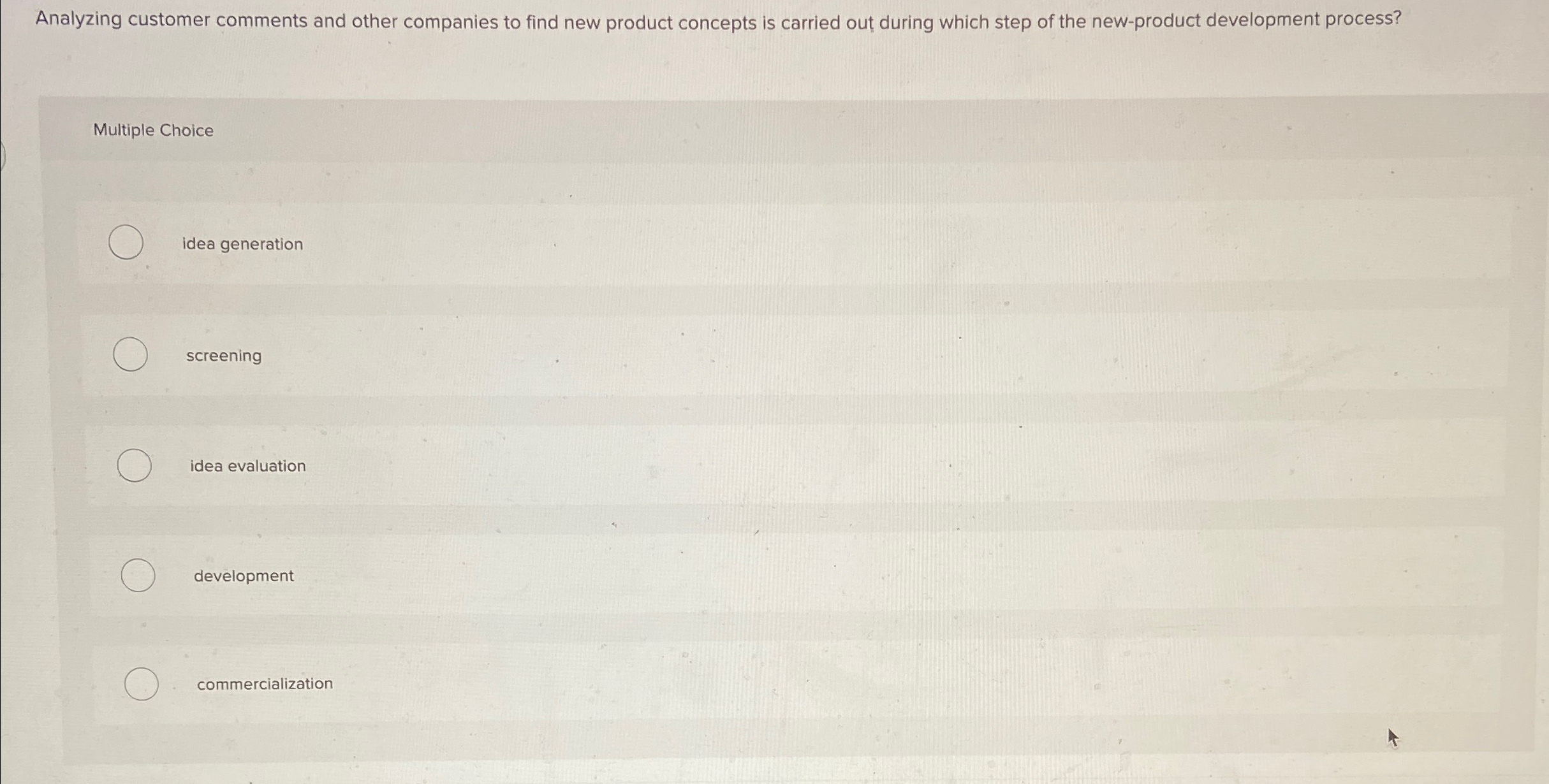 Solved Analyzing customer comments and other companies to | Chegg.com