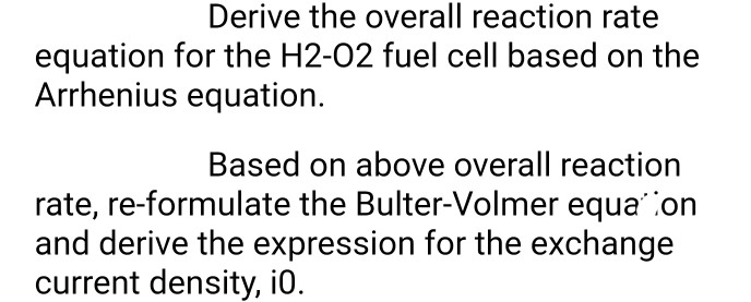 Solved Derive the overall reaction rate equation for the | Chegg.com