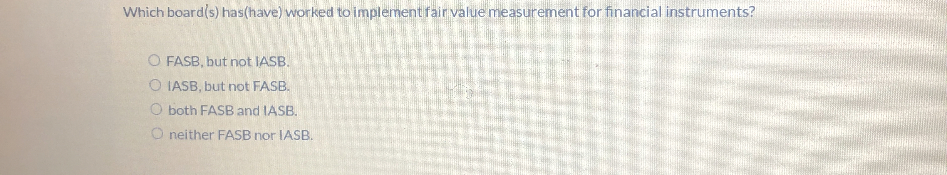 Solved Which board(s) ﻿has(have) ﻿worked to implement fair | Chegg.com