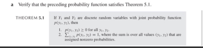 Solved 5.4 Given here is the joint probability function | Chegg.com