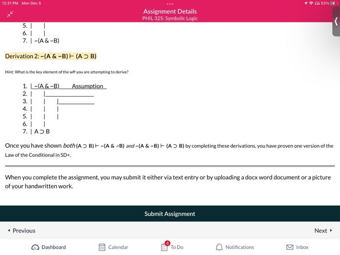 Solved Using only the Primitive Rules of SD+, prove the | Chegg.com
