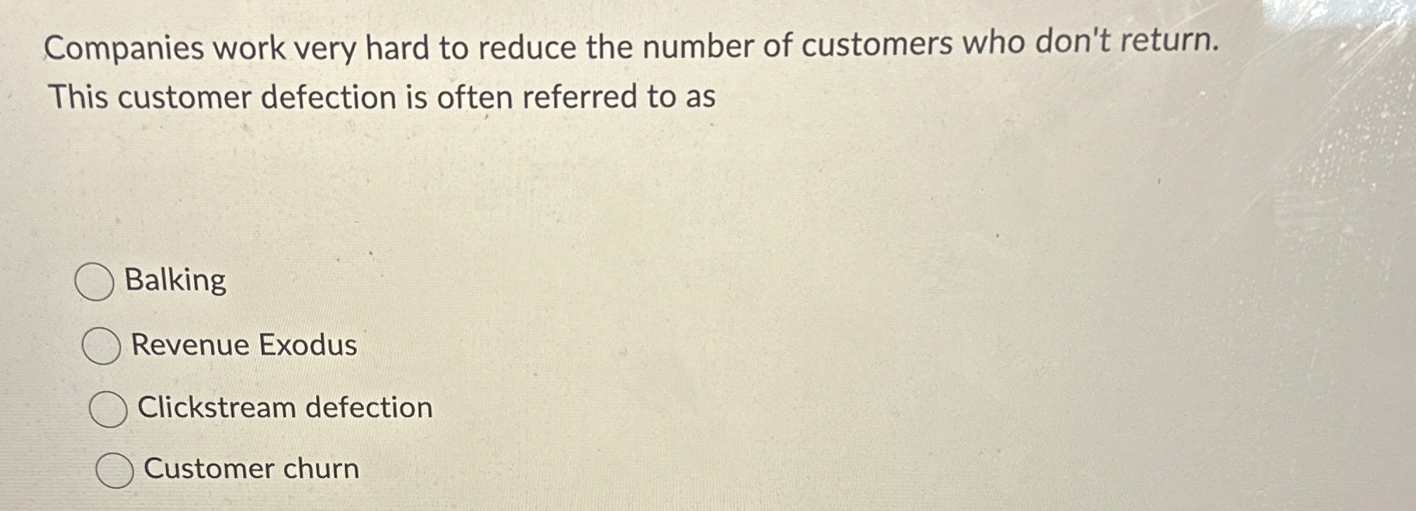 Solved Companies work very hard to reduce the number of | Chegg.com