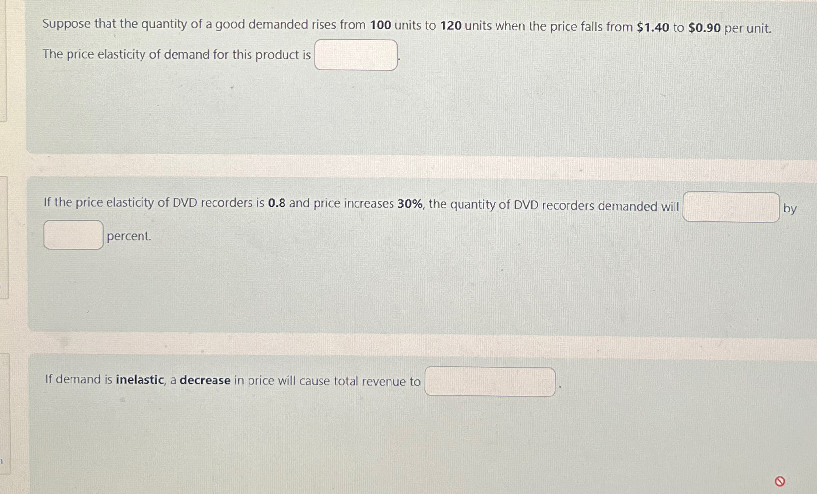 Solved Suppose that the quantity of a good demanded rises | Chegg.com