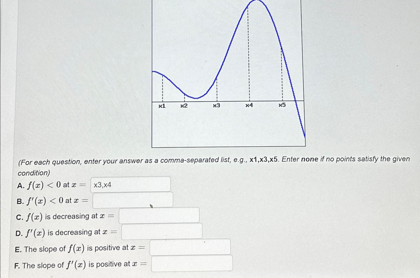 Solved (For each question, enter your answer as a | Chegg.com