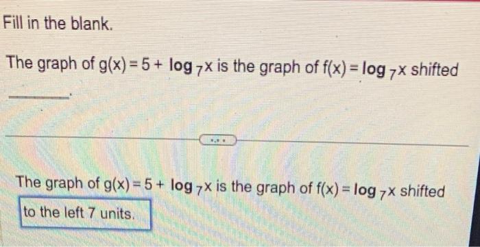 Solved The graph of g(x)=−log4x is the graph of f(x)=log4x | Chegg.com
