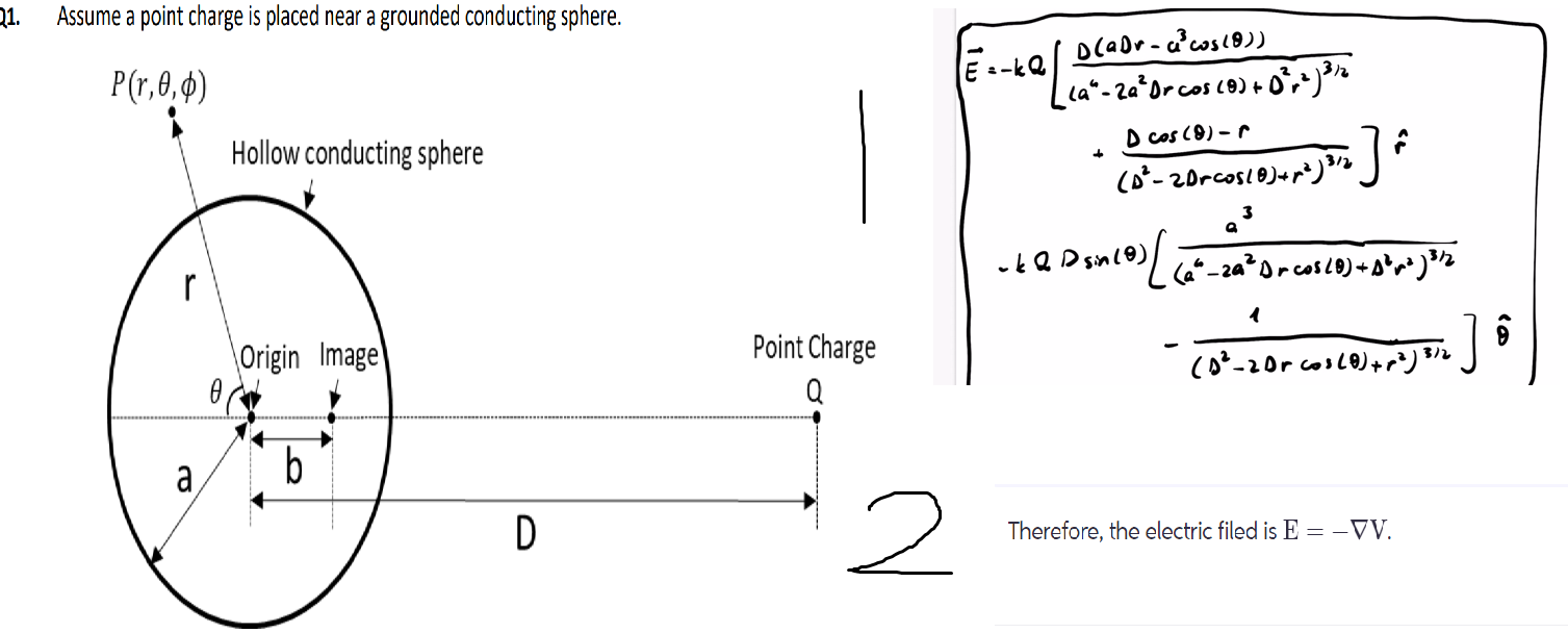 Solved problem: c). ﻿How much is the electric field(E) ﻿at | Chegg.com