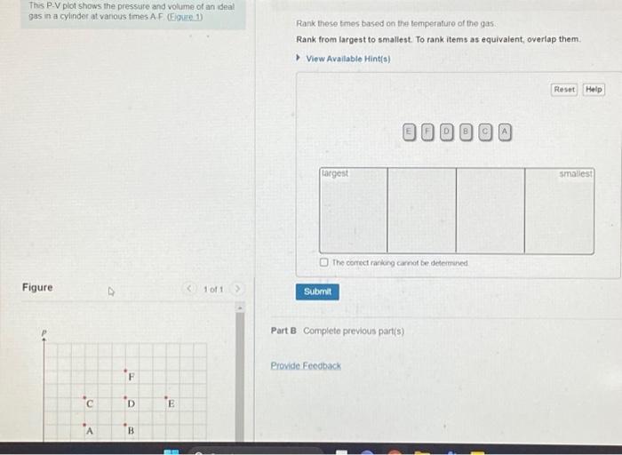 Solved This P-V plot shows the pressure and volume of an | Chegg.com