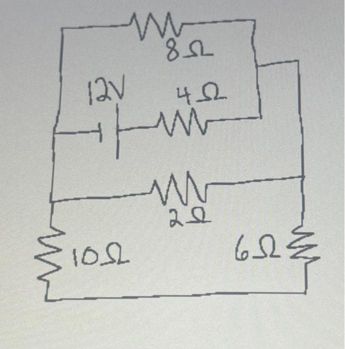 Solved For the circuit shown, what is the voltage across the | Chegg.com