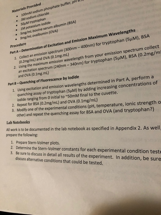 Prelab Assignment 1. Prepare your lab notebook as | Chegg.com
