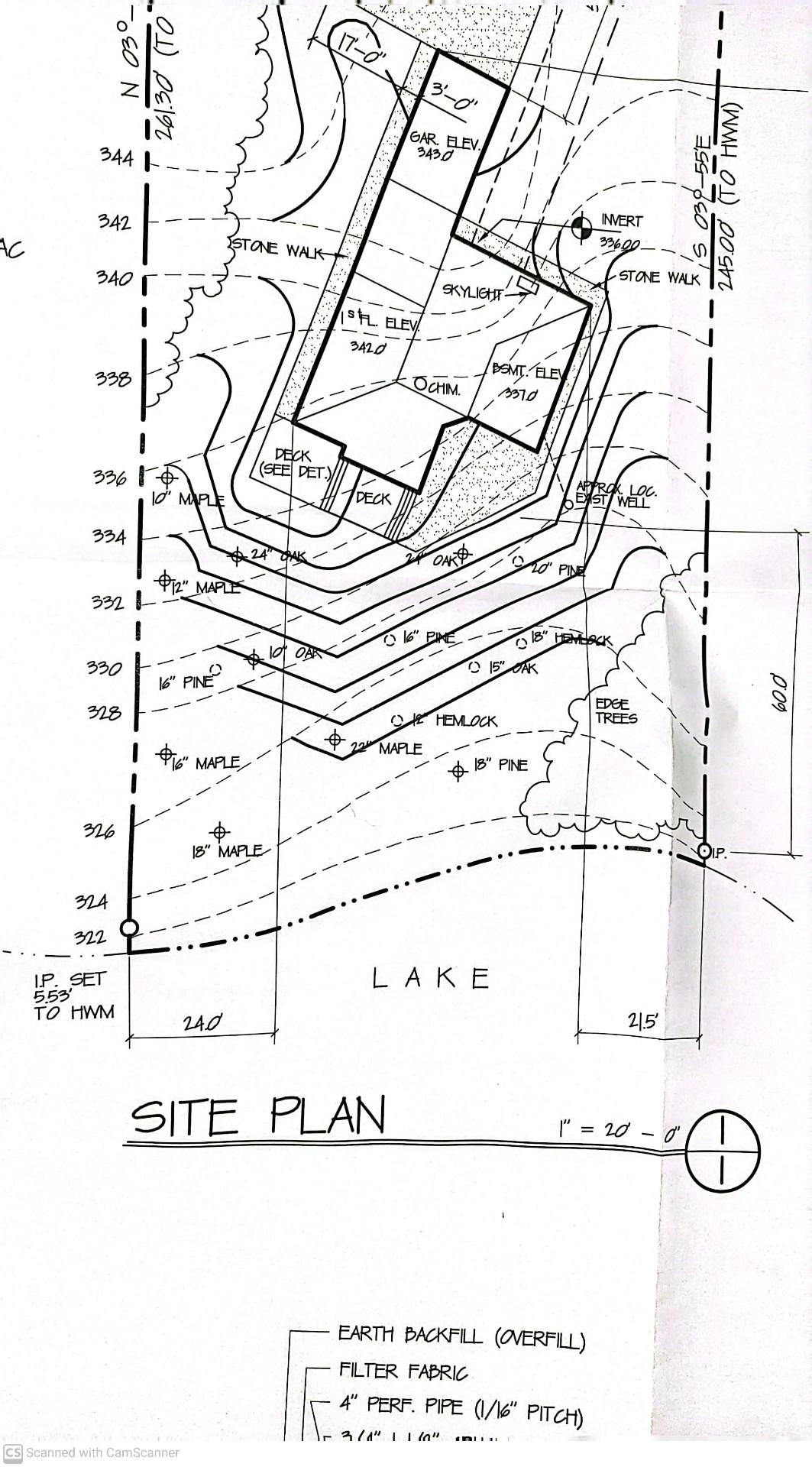 Solved What is the Finished Grade Elevation at the tree | Chegg.com