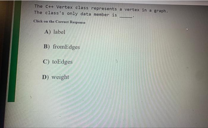 Solved In the BreadthFirstsearch() C++ function, the while | Chegg.com