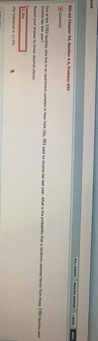 Solved ment FULL SCREEN PRINTER VERSION « BACK NEXT 8th-ed | Chegg.com