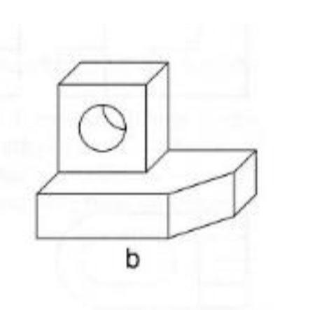 draw all three orthographic views ( top, front and | Chegg.com