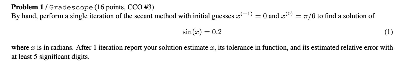 Solved Problem 1 ?? ﻿Grades cope (16 ﻿points, CCO #3)By | Chegg.com