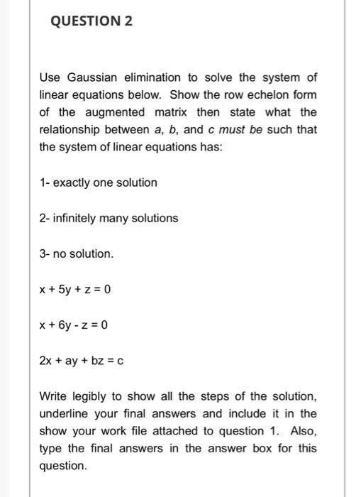 Solved t- exacry are solvisin 2. nfintery mary tokfoons 3. | Chegg.com