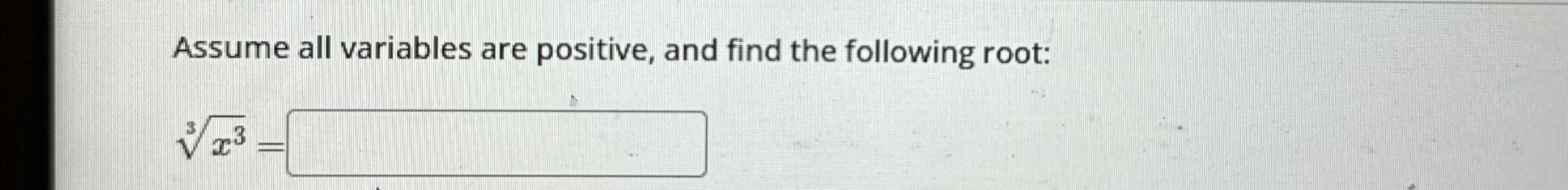 Solved Assume all variables are positive, and find the | Chegg.com