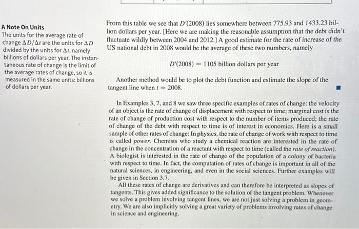 Solved 148 CHAPTER 2 Limits and Derivatives EXAMPLE 8 Let | Chegg.com