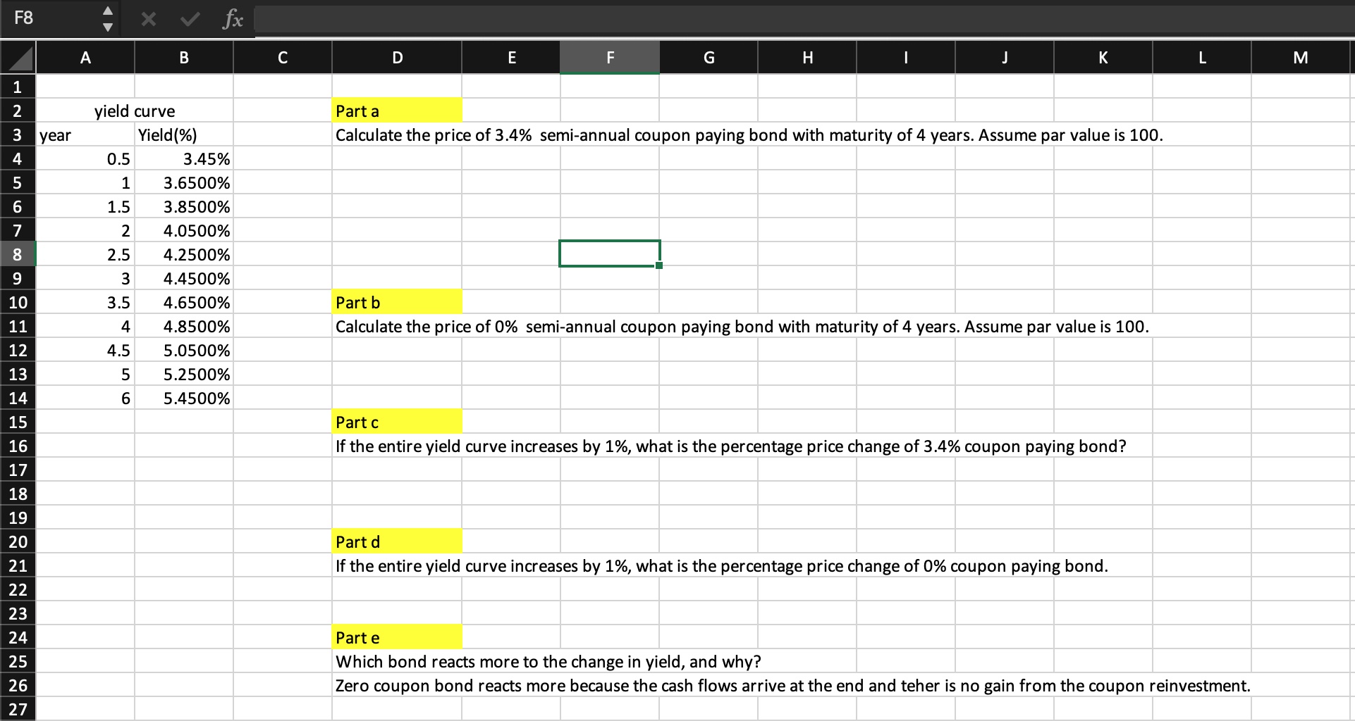 Solved yield curve year | Chegg.com