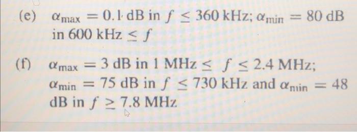 Solved Identify the filter type (lowpass, bandpass, etc.) | Chegg.com Solved Identify the filter type (lowpass, bandpass, etc.) | Chegg.com
