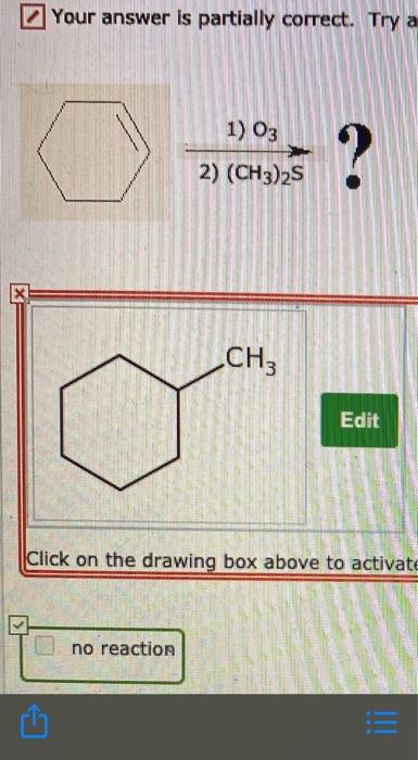 Solved Your answer is partially correct. Try a 1) O3 ? 2) | Chegg.com