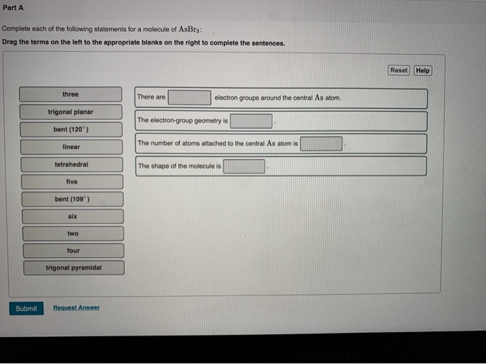 Solved Part A Complete each of the following statements for | Chegg.com